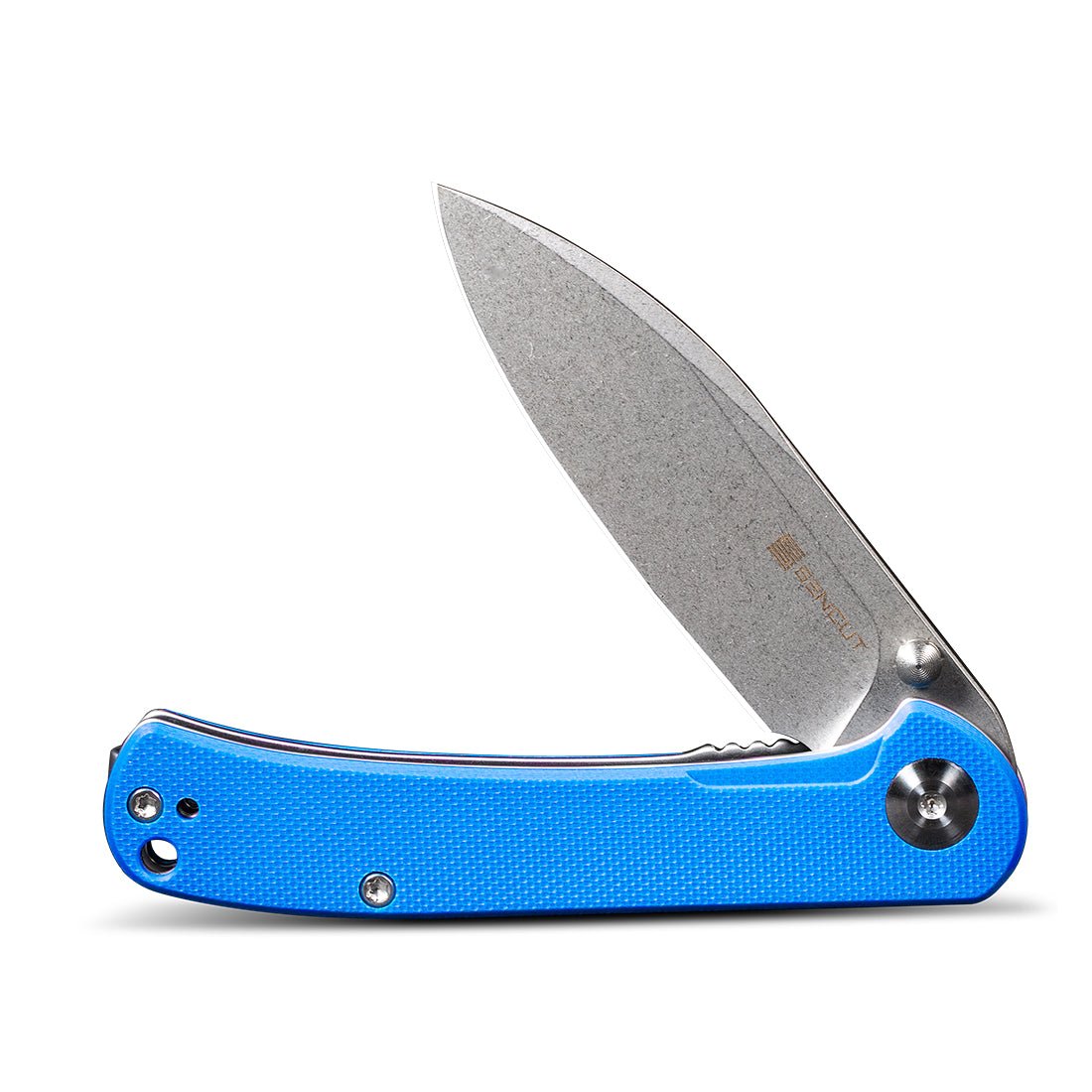 SENCUT Scepter Flipper &Thumb Stud Knife G10 Handle 9Cr18MoV Blade