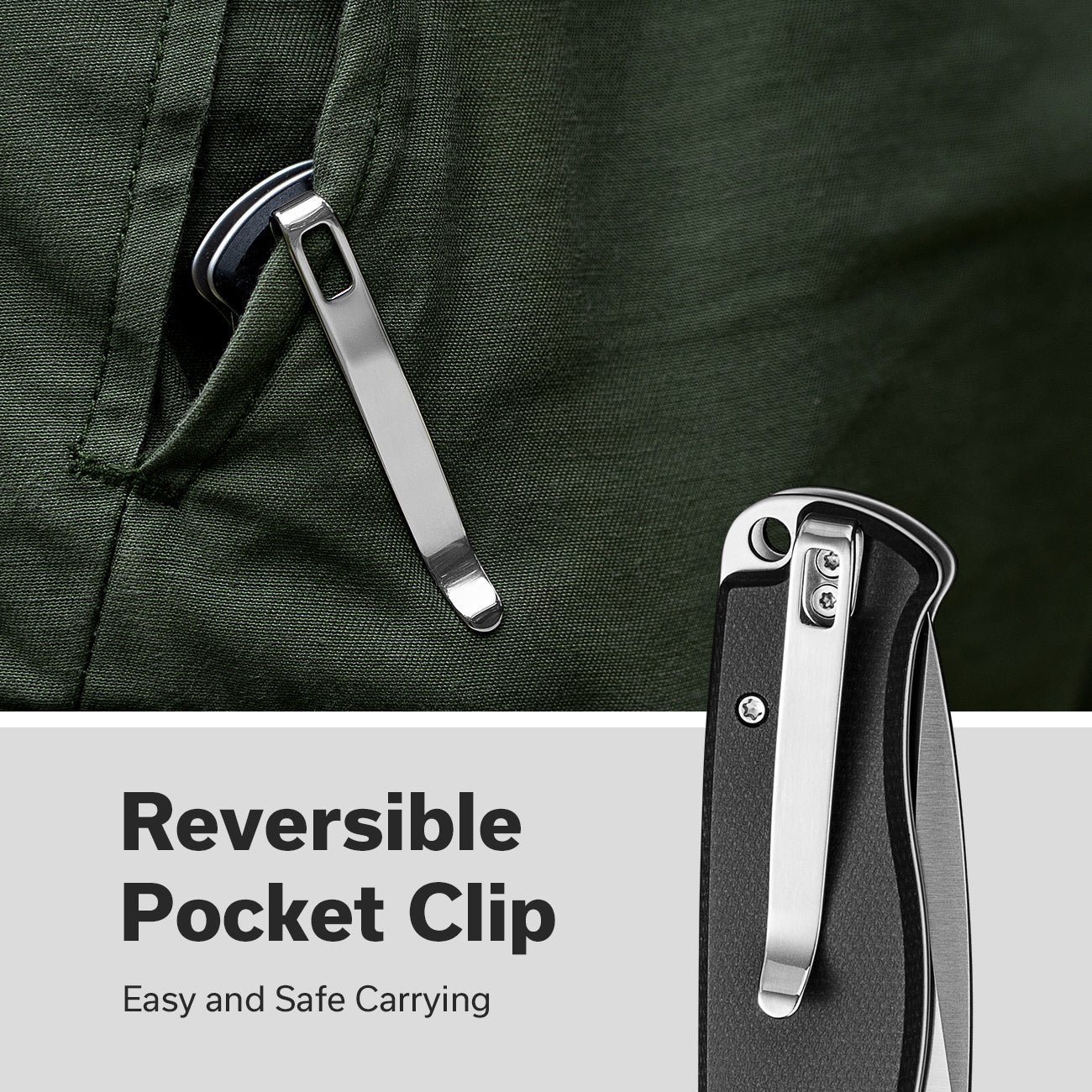 Errant Flipper & Thumb Stud Knife with Micarta Handle – SENCUT